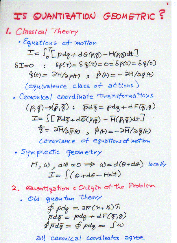 Is quantization geometry?